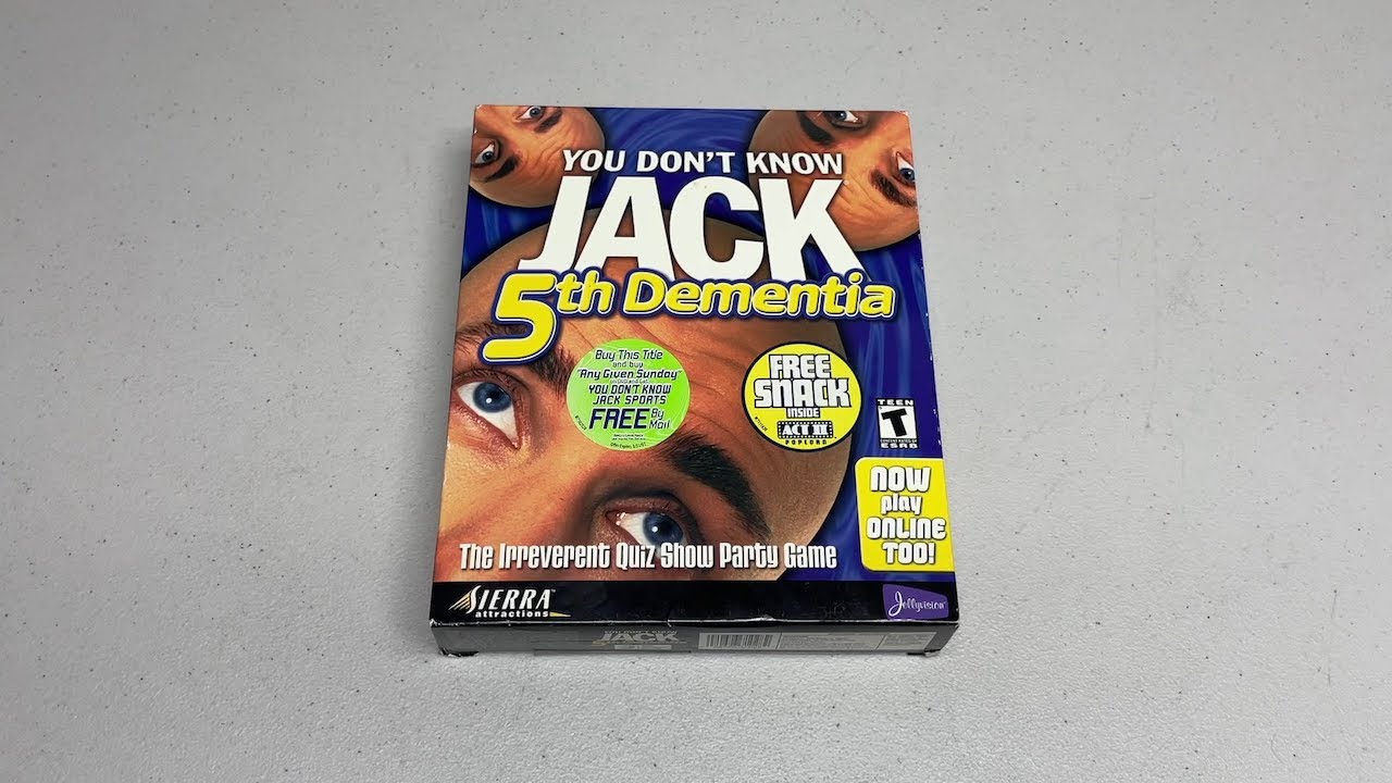 Unboxing You Don't Know Jack 5th Dementia with 20 Year Old Popcorn ...