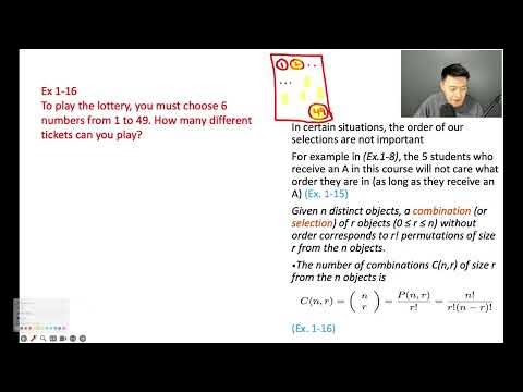 Discrete Math: Counting 2 - Combinations without Repetition - YouTube