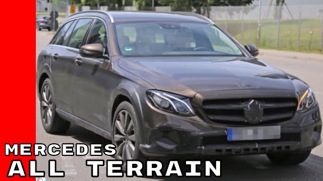 2017 Mercedes E class All Terrain Off Road Wagon Spied - YouTube