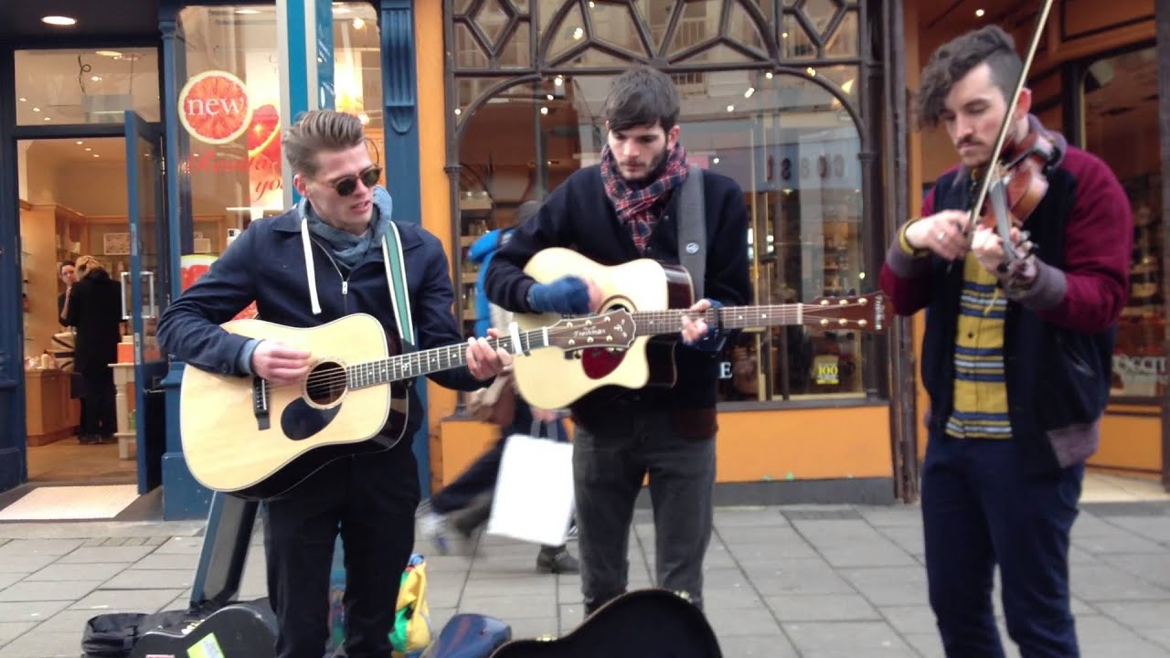 Hudson Taylor Busking In Brighton - Chasing Rubies - YouTube