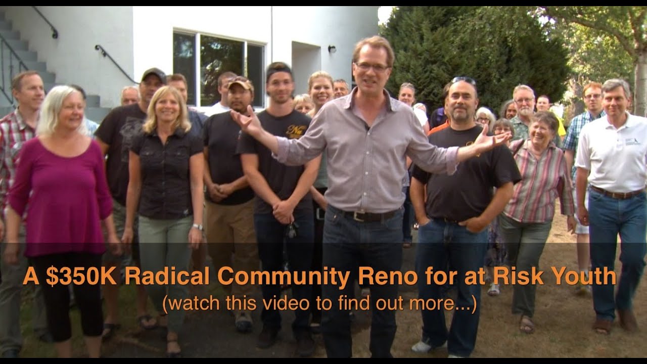 HeroWork's 2014's Radical Community Reno for Youth - YouTube