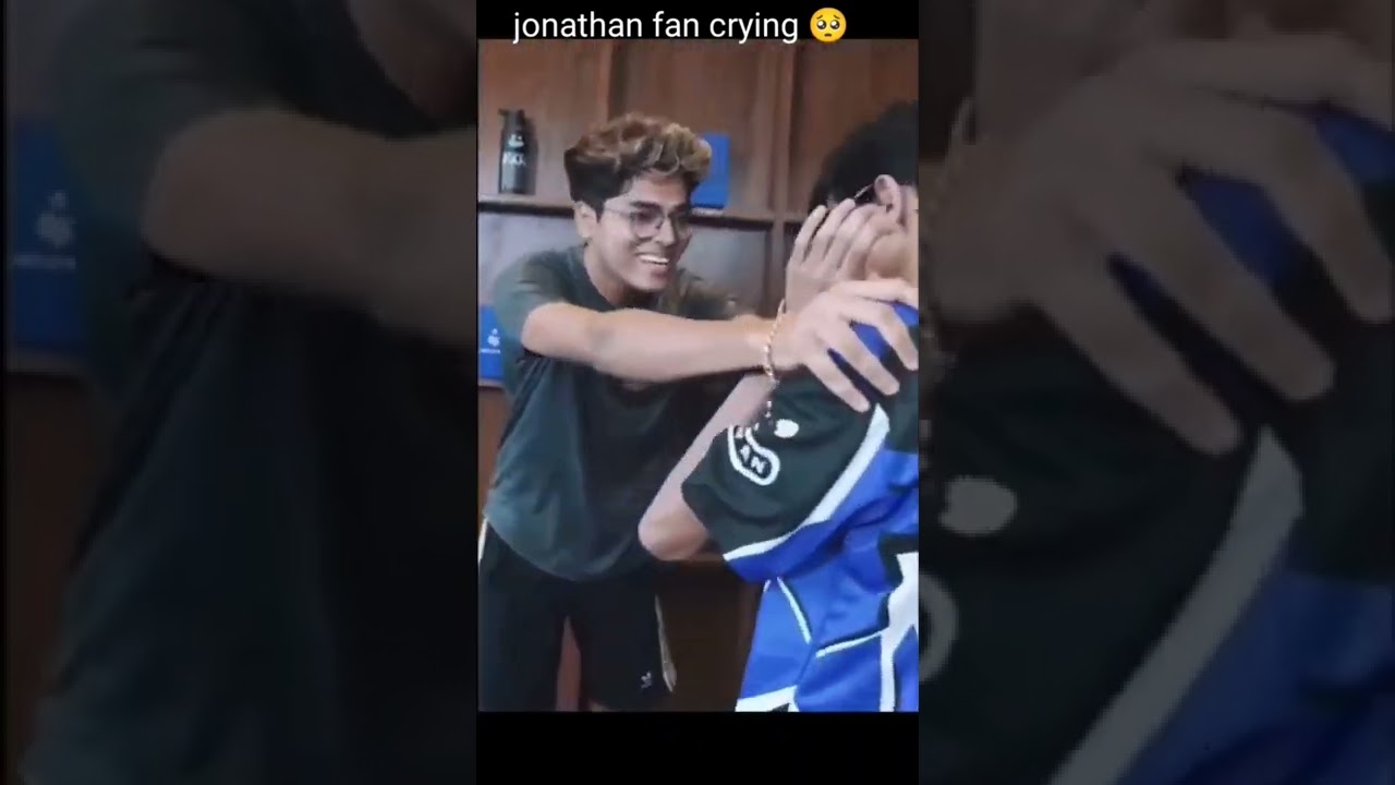 jonathan fan crying 🥺😭 #shorts - YouTube
