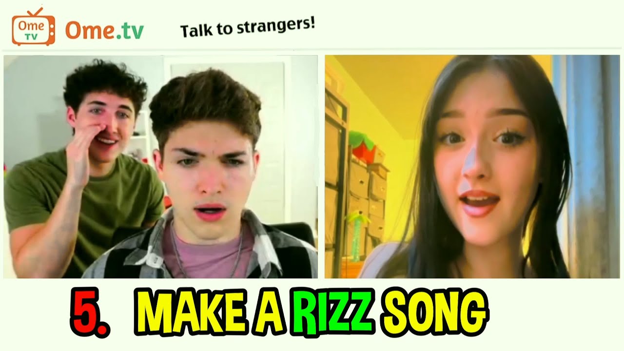 What Happens When My Friends Give Me Rizz Challenges on Ome.tv? - YouTube