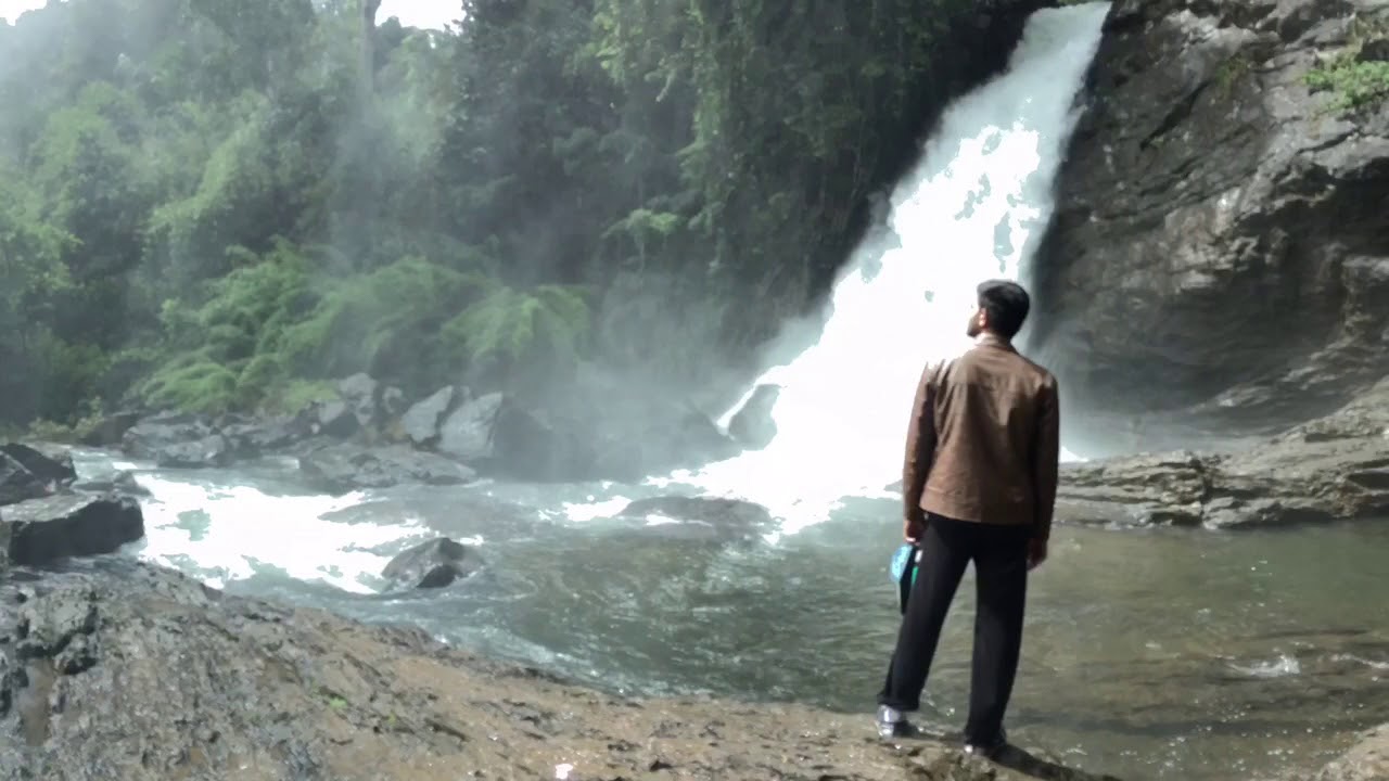 Meenmutty Waterfalls of Wayanad - YouTube
