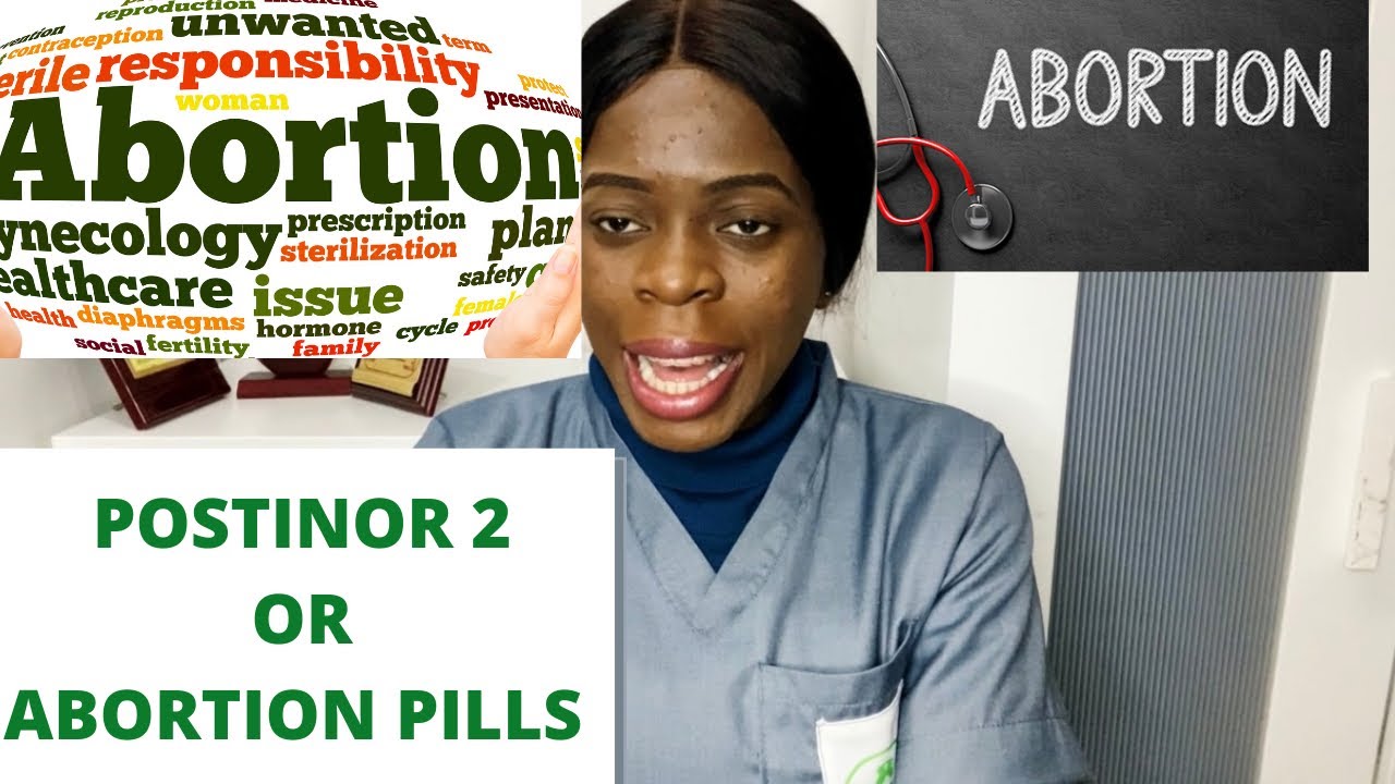 What is the difference between abortion pills and postinor 2 - YouTube