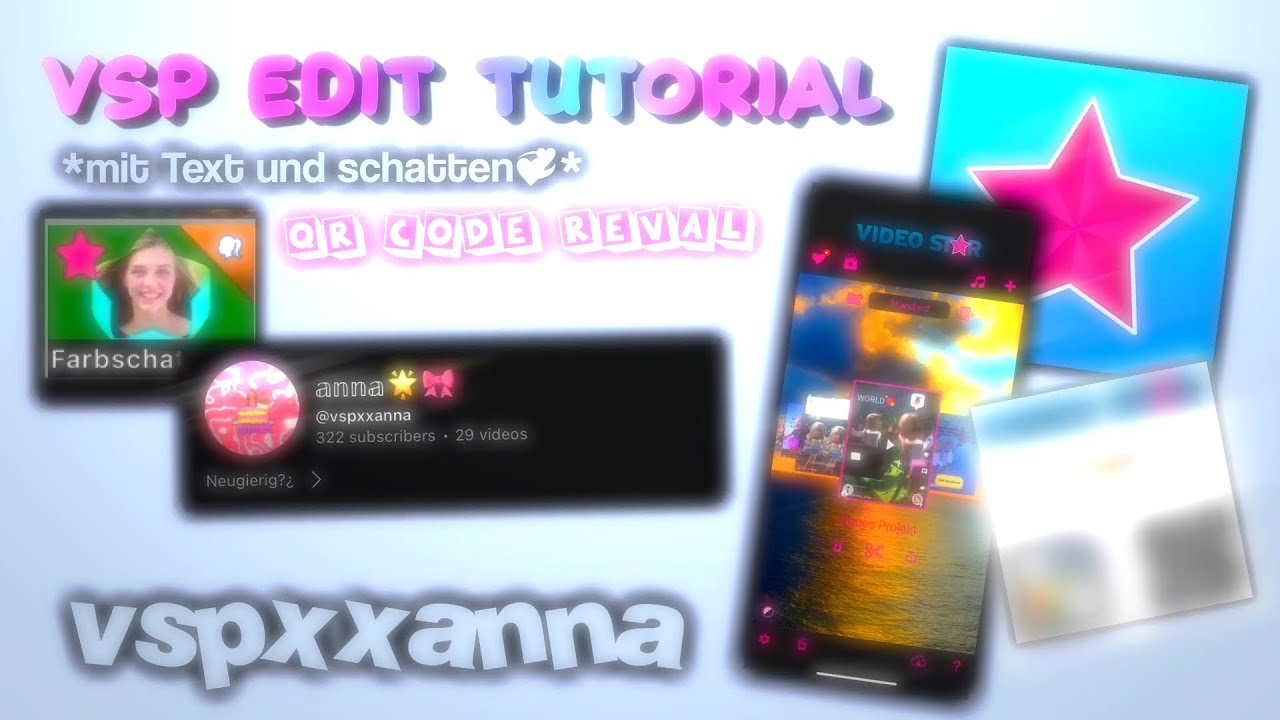 vsp edit Tutorial🌟🎀🫂 *Text mit schatten,qr Codes reval(quali🎀)* # ...
