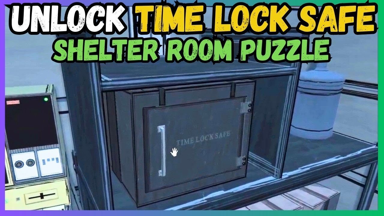 How to access and unlock Timer-lock Safe | Blue Prince - YouTube
