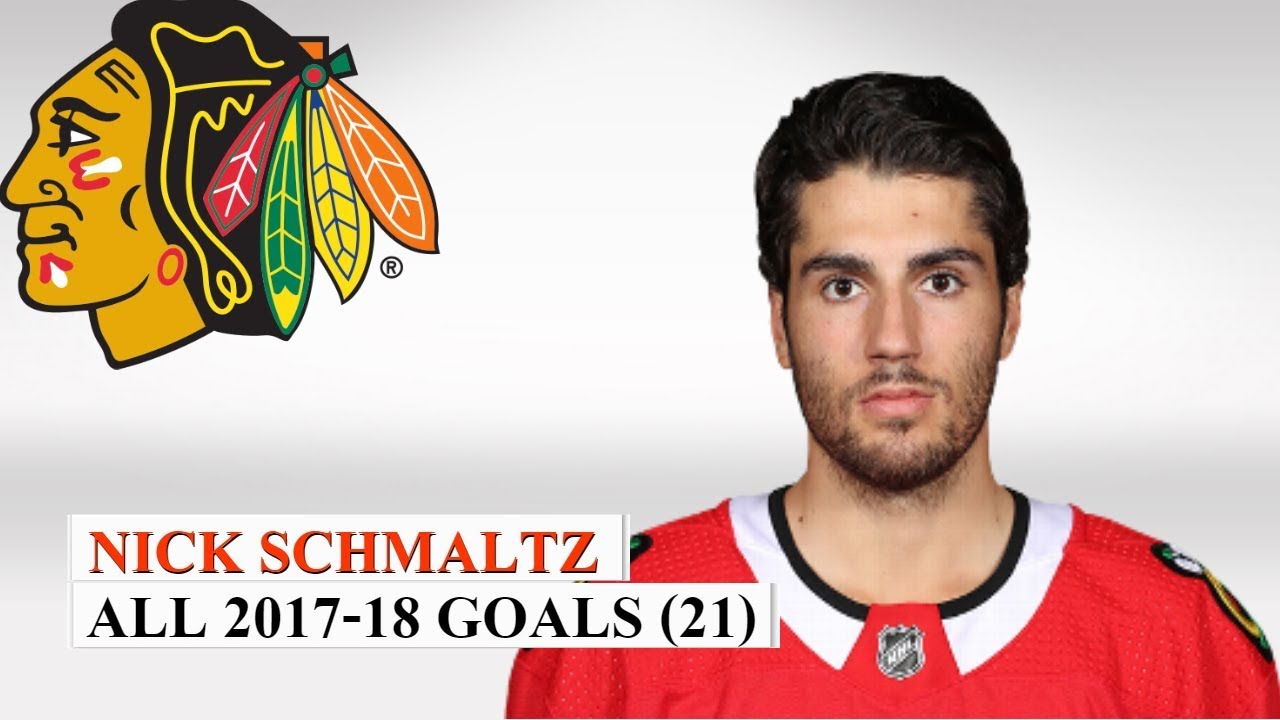 Nick Schmaltz (#8) All 21 Goals of the 2017-18 NHL Season - YouTube