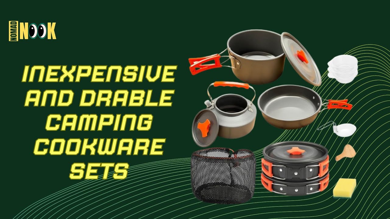 Inexpensive and Durable Camping Cookware Sets - Nomad Nook - YouTube