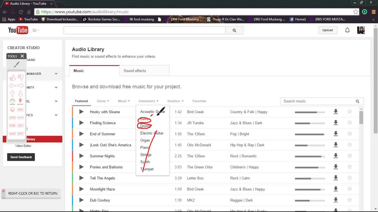 How To Get UnCopy Righted Music - YouTube