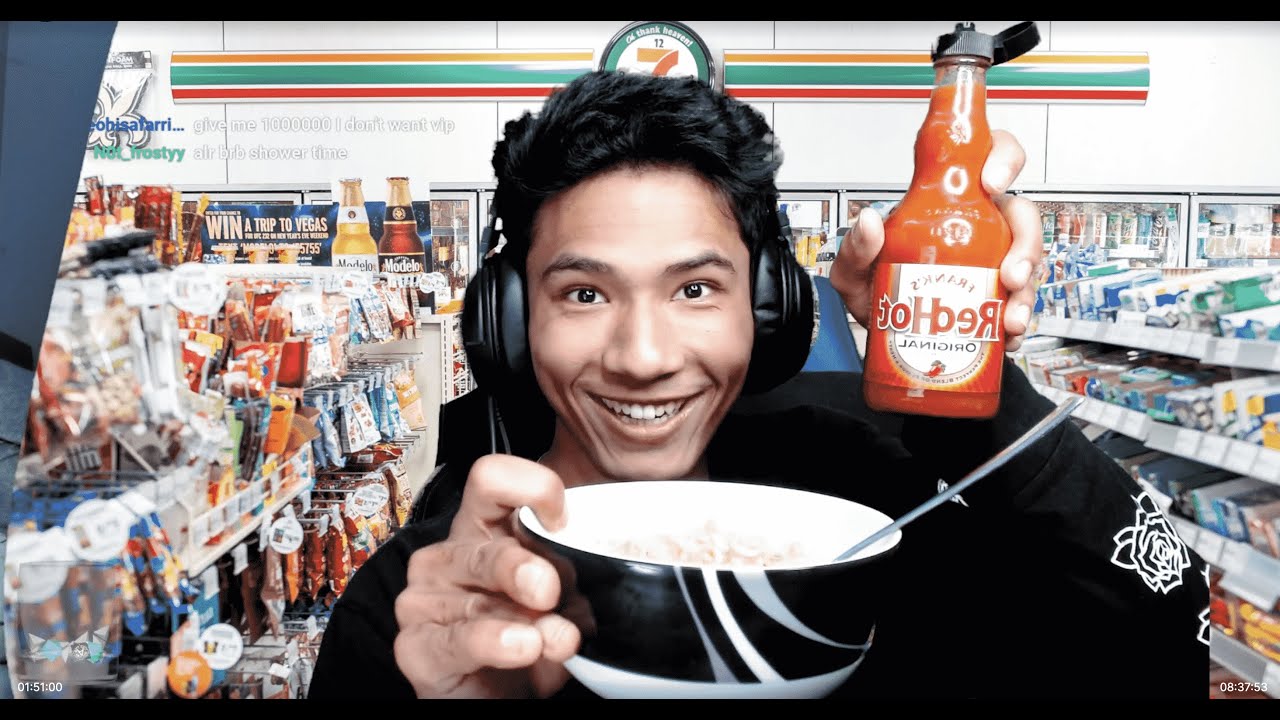 I Tried CASEOH'S FAVORITE MEAL! (Mukbang) - YouTube