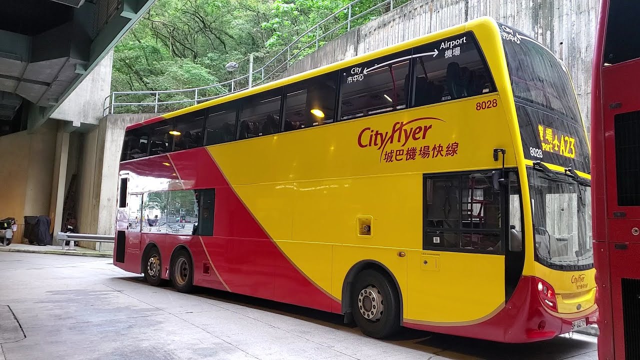 Hong Kong Bus Cityflyer 8028 @ A23 城巴機場快線 Alexander Dennis Enviro500 ...