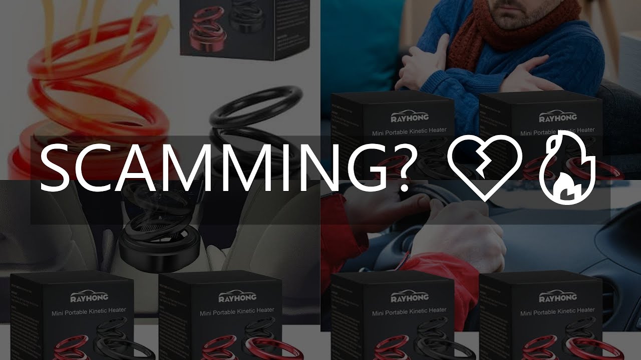 rayhong mini kinetic heater review legit or scam - YouTube