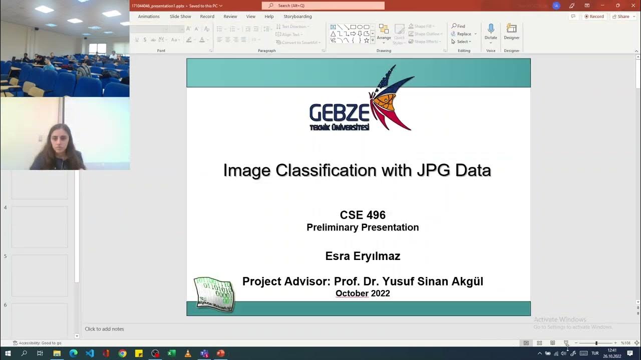 FALL 2022 GTU CSE 495-496 Graduation Project Proposal Presentations Group 4 - YouTube