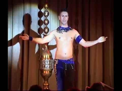 Türk Oryantal Zadiel - Zenne Köcek Dansör. turkish male bellydancer - darbuka solo show