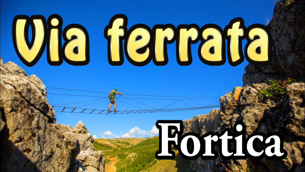 Via ferrata Fortica , Mostar - YouTube