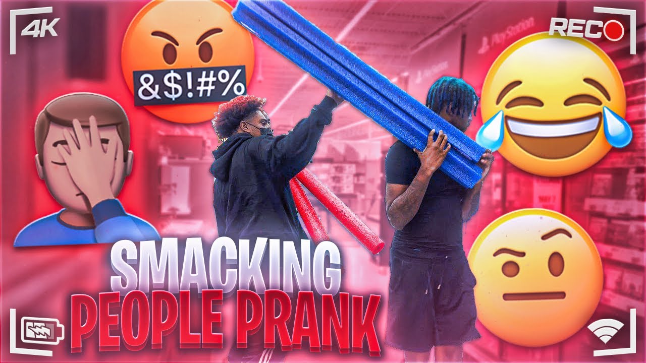 SMACKING PEOPLE PRANK! PT.2 - YouTube