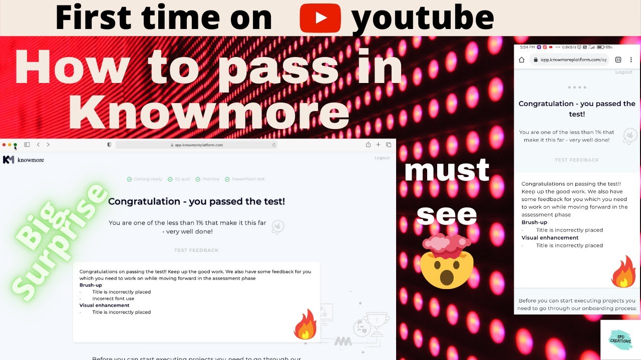How my client pass in knowmore| Latest update|knowmore platform| Big ...