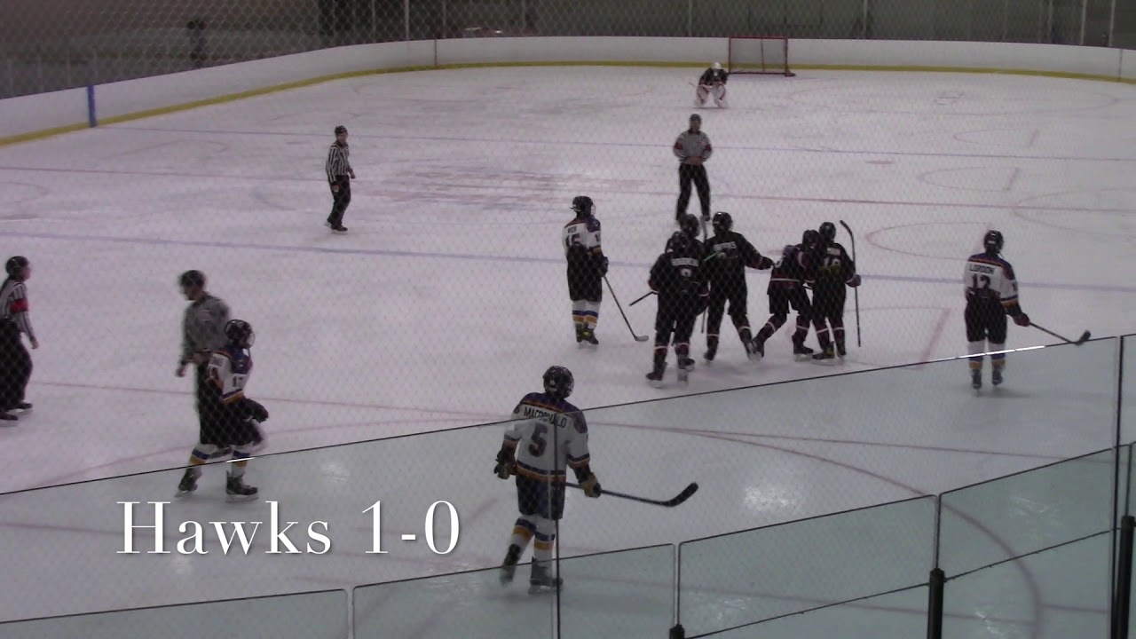 Moncton Bantam AA hawks vs Riverview dec 7th 2020 - YouTube