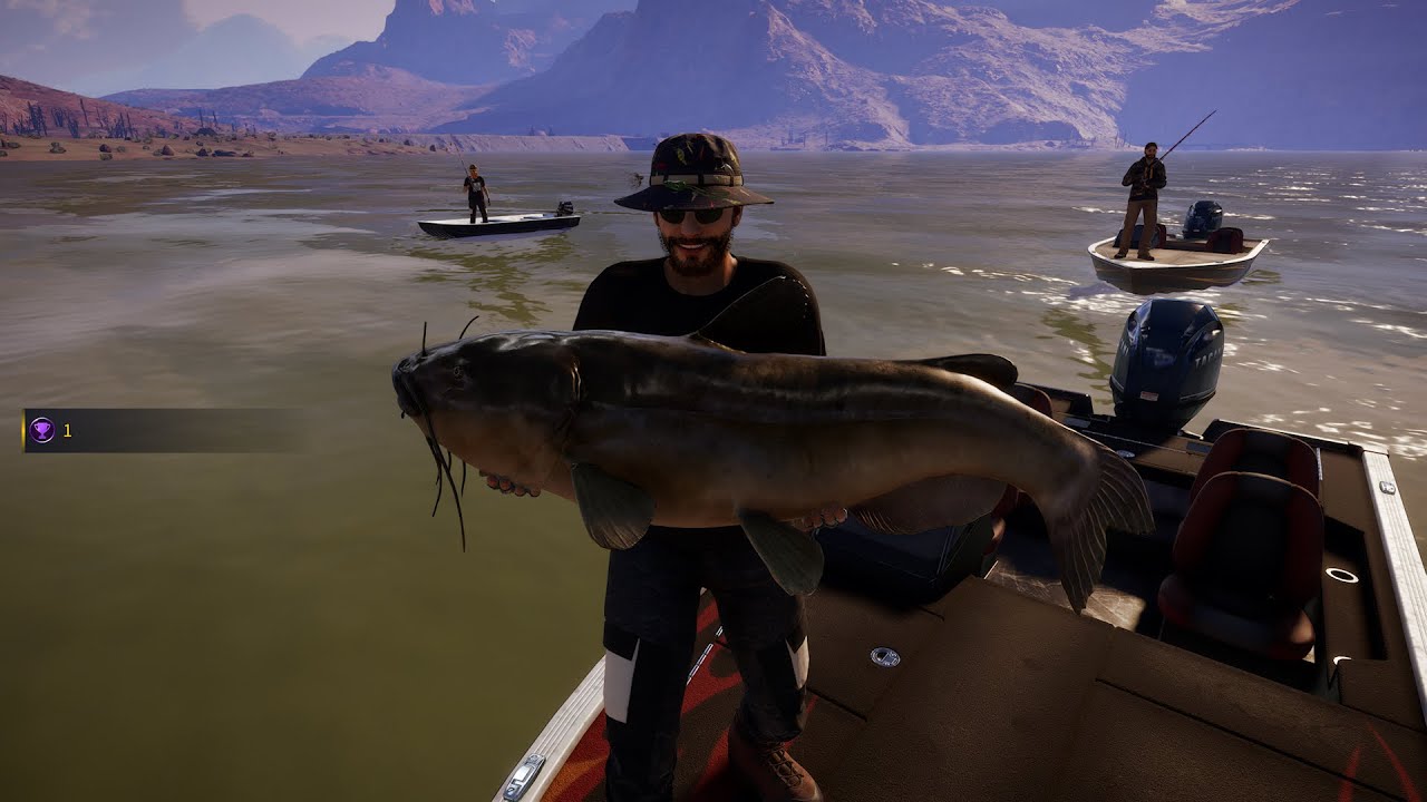 Call of the wild the angler big Larry the legendary cat fish map ...