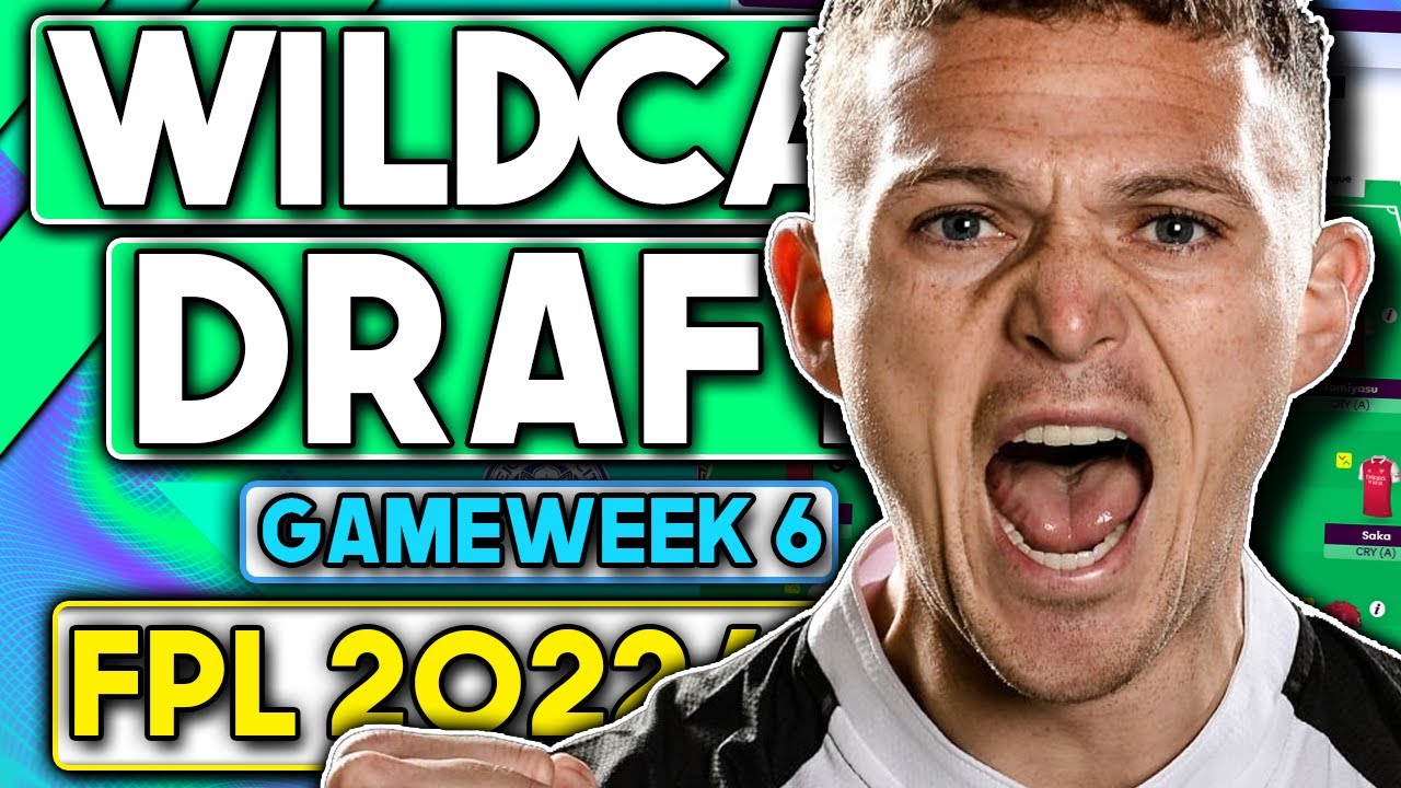 FPL GAMEWEEK 6 WILDCARD | BEST WILDCARD TEAM FOR GW6 | Fantasy Premier ...