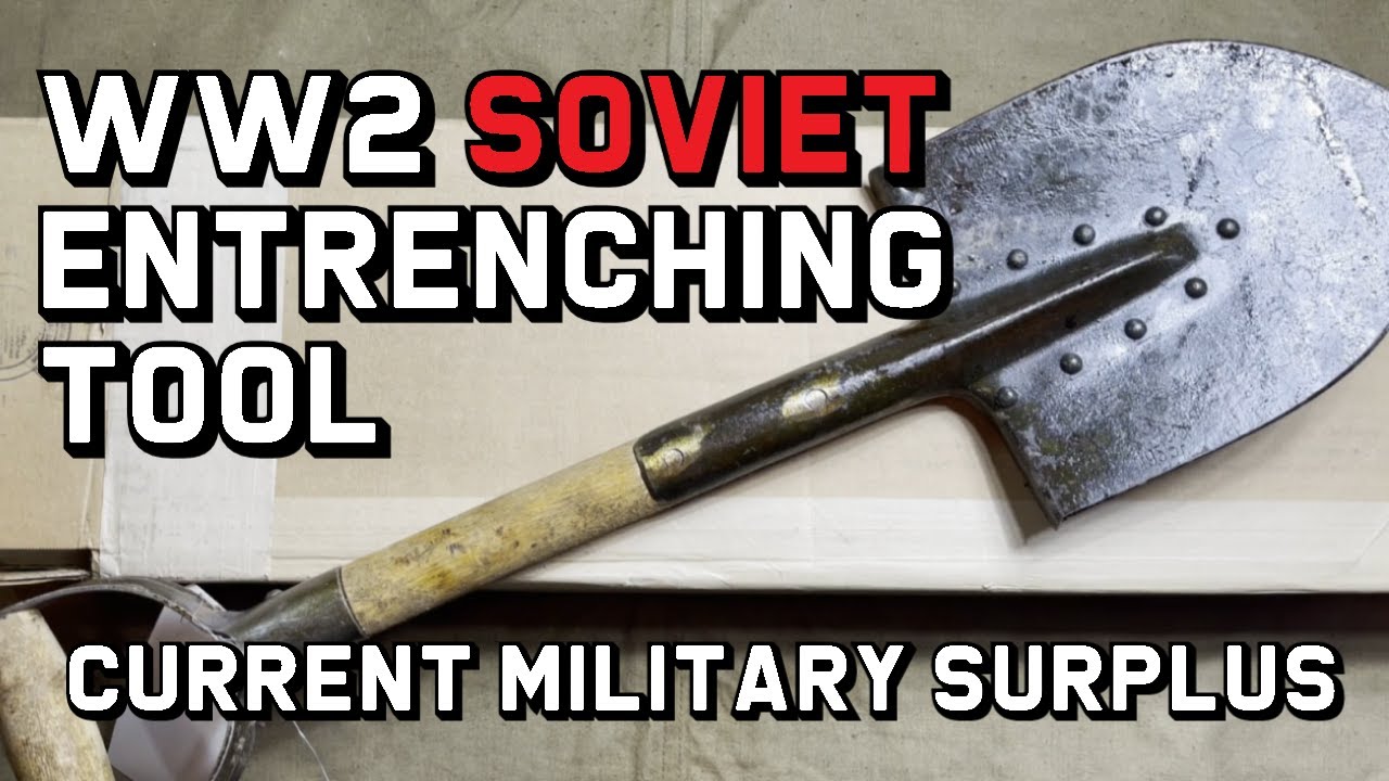 World War 2 Soviet Entrenching Tool - Current Military Surplus - YouTube