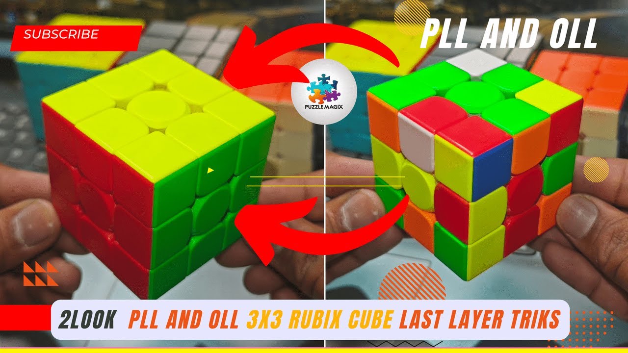 🎯 Master 2-Look OLL & PLL in 3x3 Rubik’s Cube with Just 3 Moves! 🧩 ...