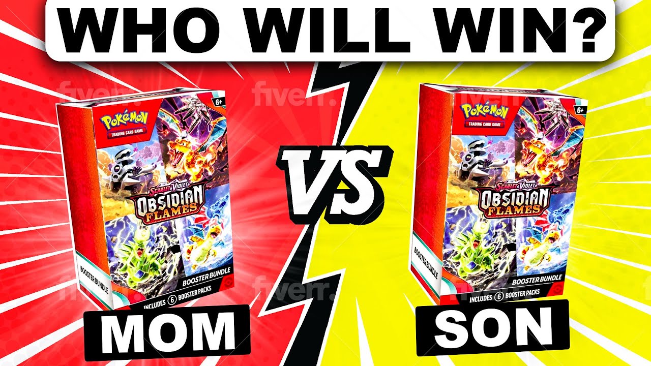 Mom vs Son in a Pokémon Battle! Did Mom Have What It Takes to Win? 👑 ...