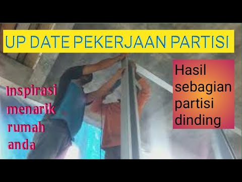 Pasang partisi dinding lt.2 #partisidinding #partisikamartidurminimalis ...