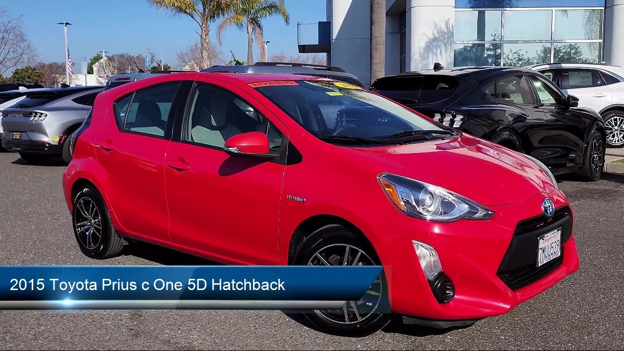 2015 Toyota Prius c One 5D Hatchback Oakland Alameda San Leandro San ...