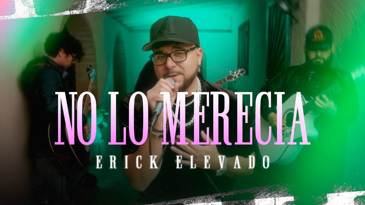 No Lo Merecia (LIVE) - Erick Elevado - YouTube