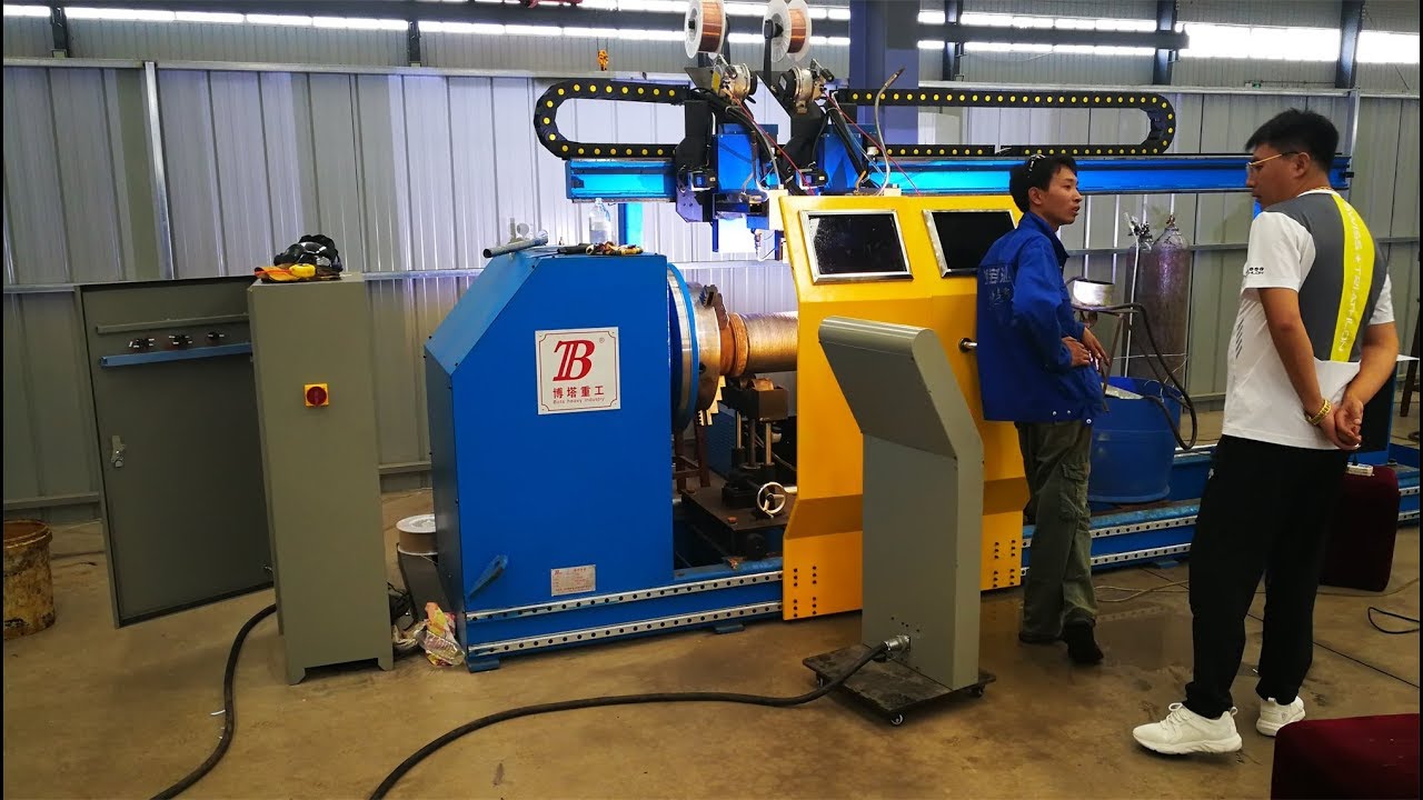 Circumferential seam welding MIG / TIG - YouTube