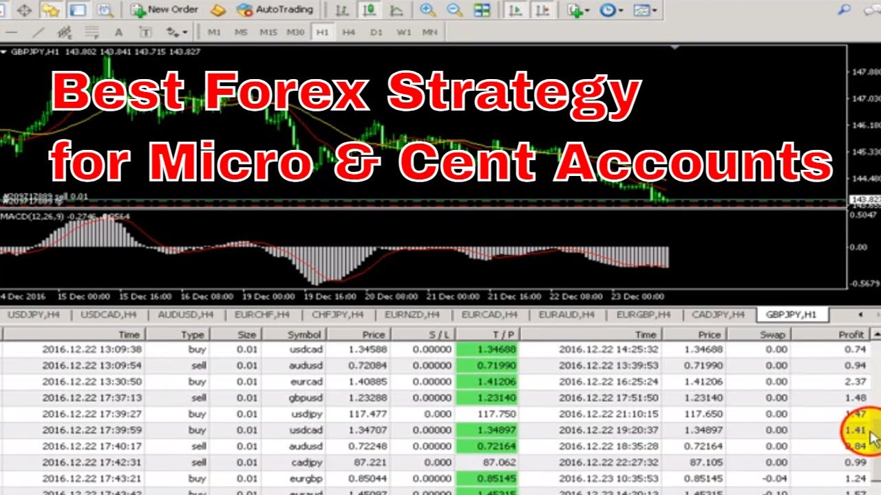 Best Forex Strategy for Micro & Cent Accounts! 📈 | Download Now for ...
