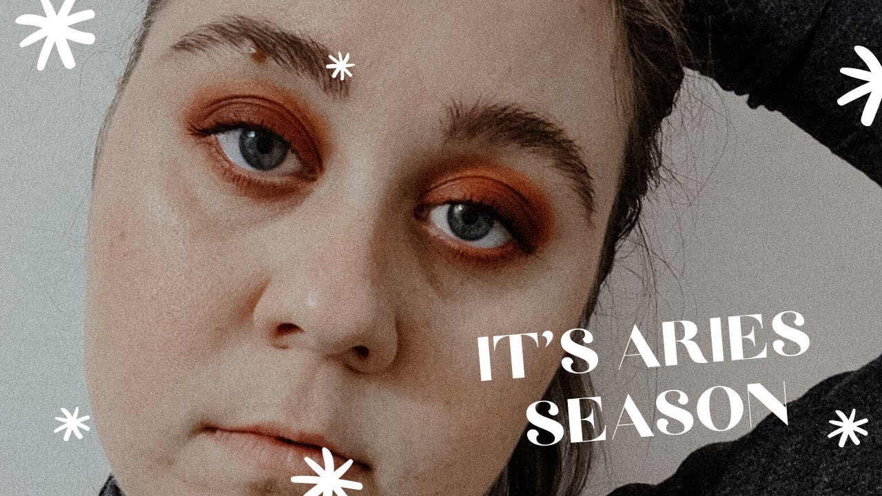 ARIES INSPIRED MAKEUP LOOK - YouTube