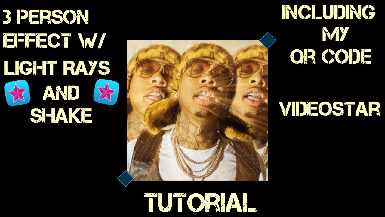 3 Person Effect W/ Light Rays And A Shake Tutorial |VideoStar ⭐️ - YouTube
