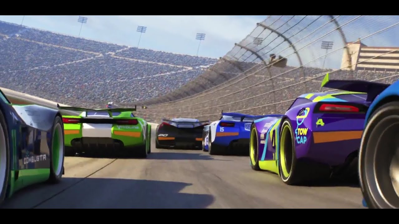 Cars 3 el choque de mqueen 1080p audio mejorado - YouTube