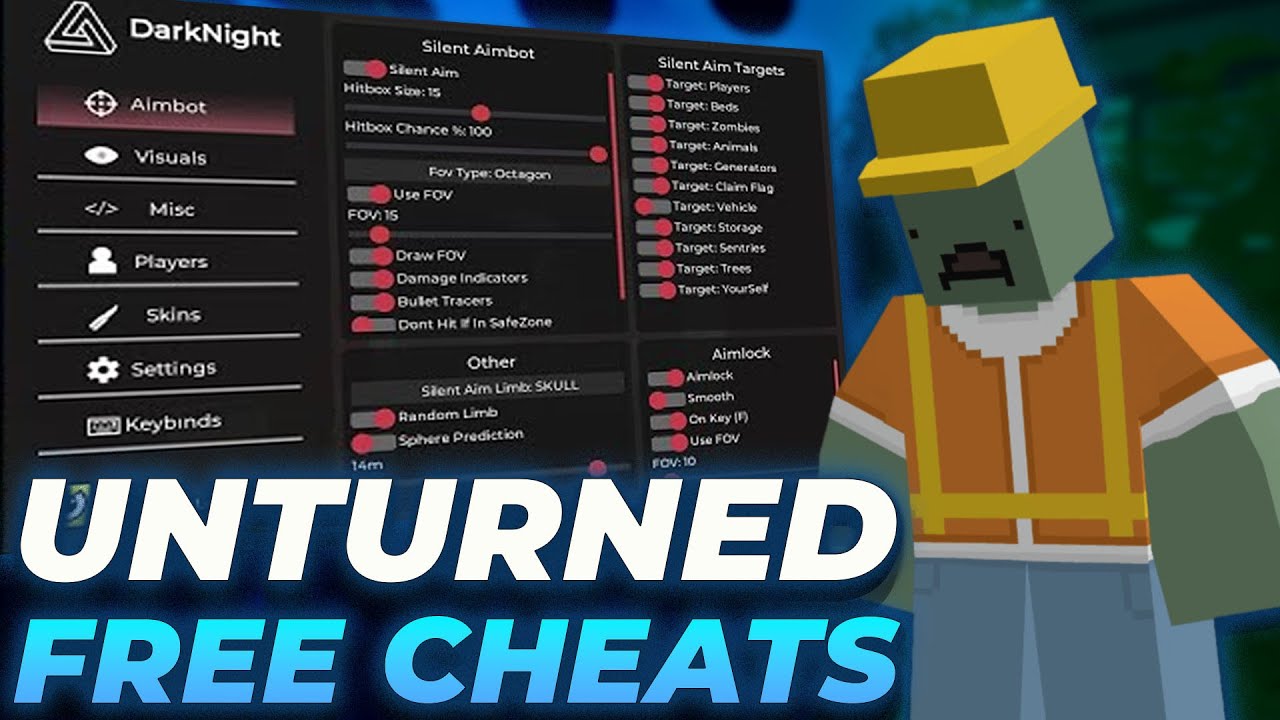 [New] Unturned cheat amd mod menu | Best hack for Unturned | Download 2024 - YouTube
