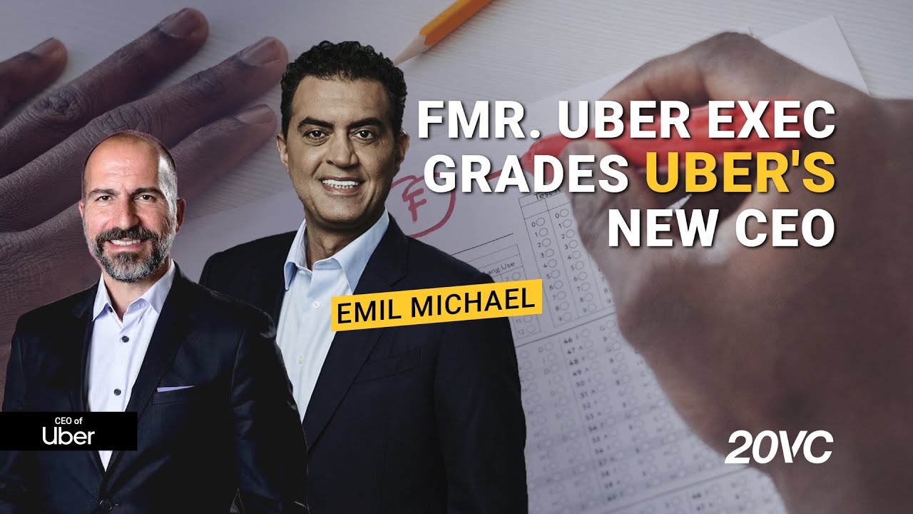Fmr. Uber Exec Grades Uber CEO Dara Khosrowshahi's Performance - Emil ...