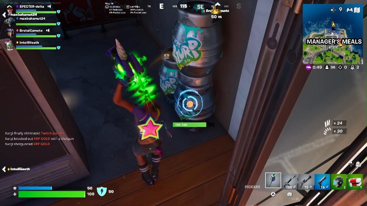 Fortnite Squid Grounds Quad Victory 7-7-25 - YouTube