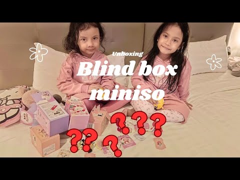 JOMMM TENGOK HUDA & ULFAH UNBOXING BLIND BOX MINISO ‼️ MATA KUYU TETAP ...