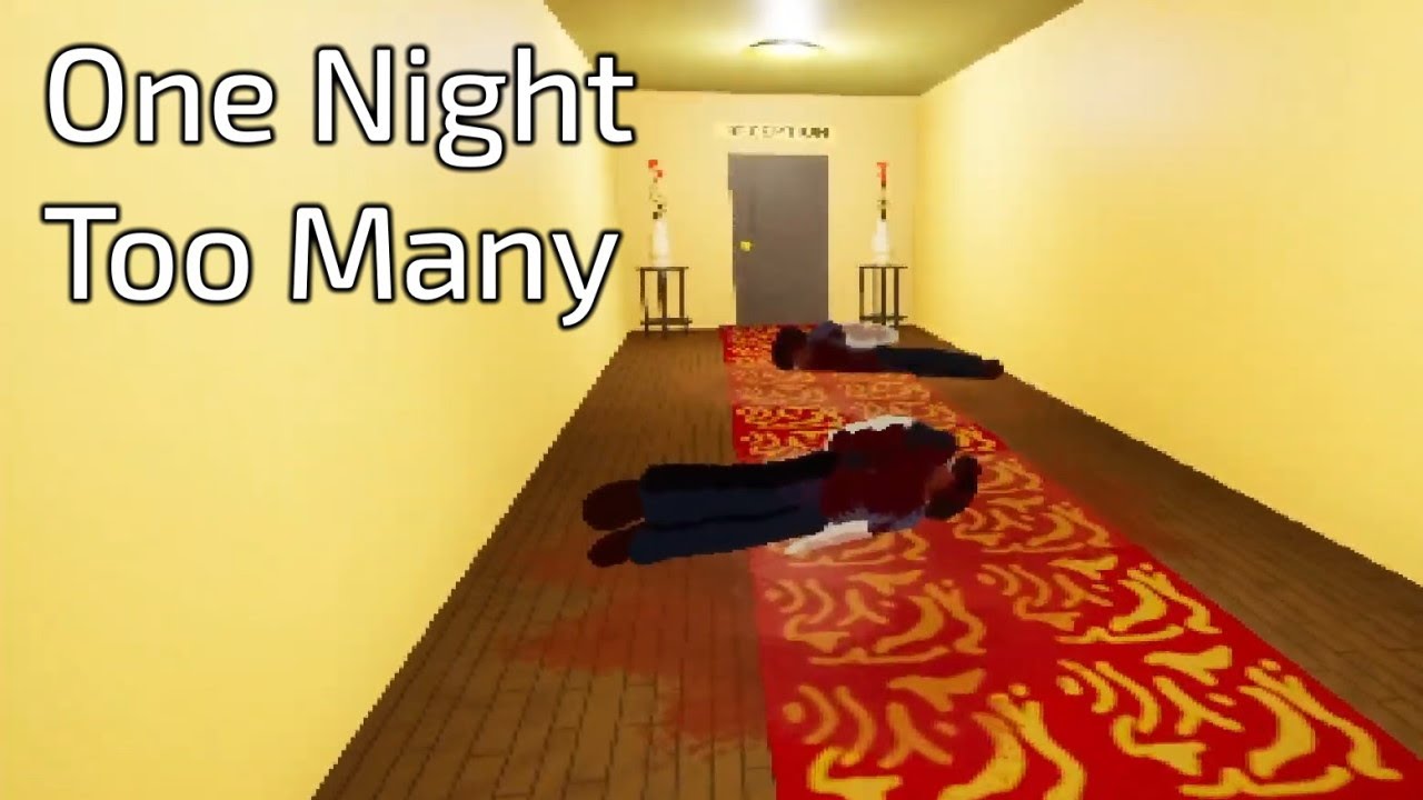 One Night Too Many - Indie Horror Game - YouTube