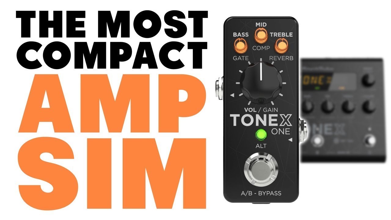 Is This The BEST Compact Amp Sim Pedal? (with @ikmultimedia ) - YouTube