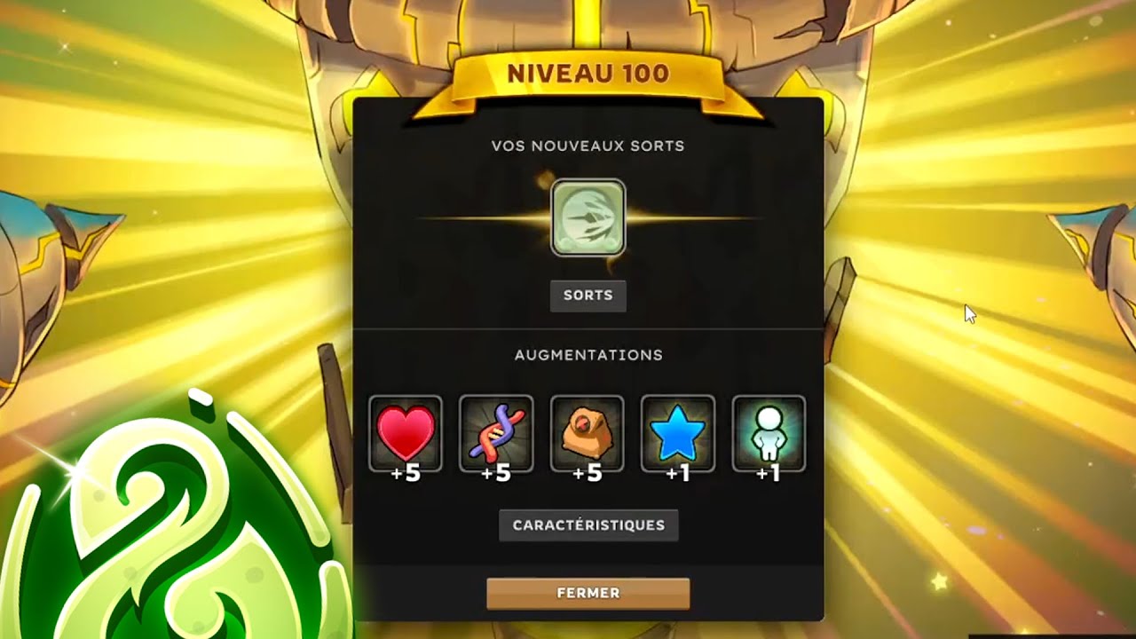 LE UP LVL 100 | HUZ VOD DOFUS - YouTube