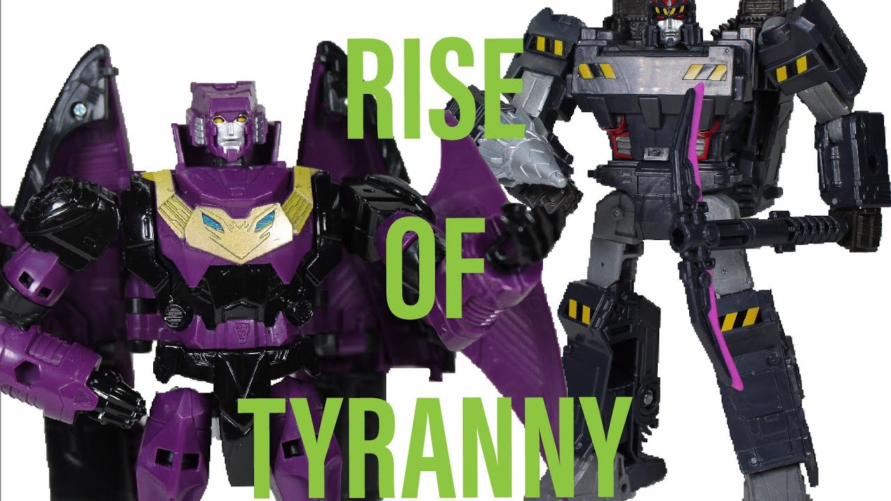 Transformers Miner Megatron and Senator Ratbat Unboxing/First ...