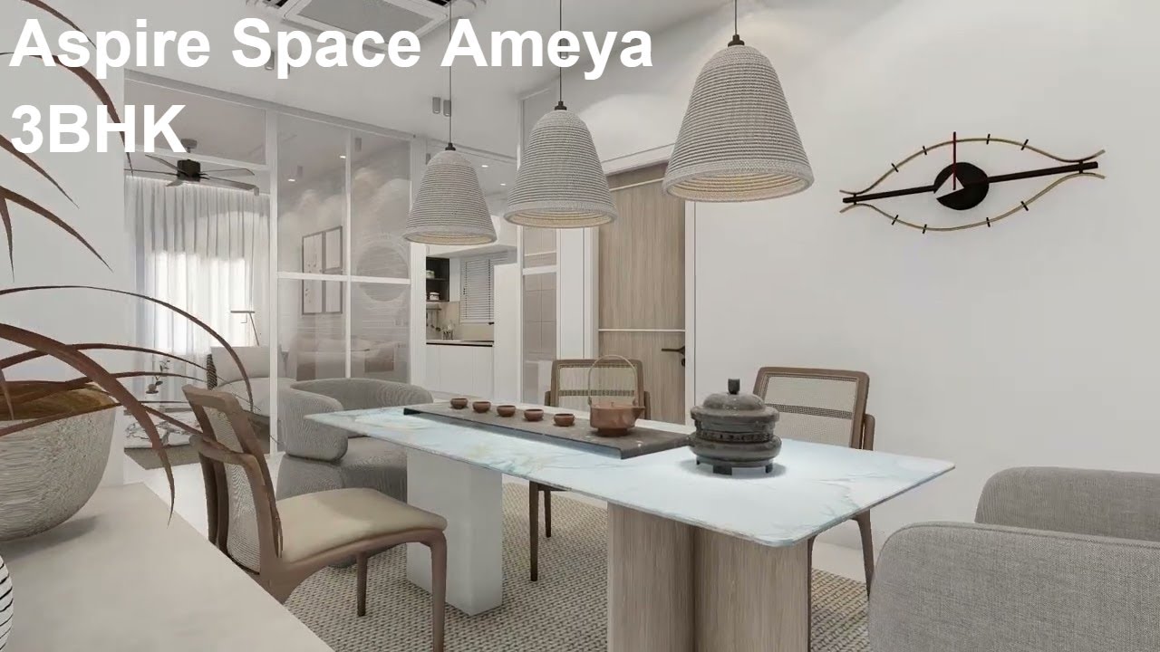 ASPIRE SPACES AMEYA: Find Your New Interior Design Home in Miyapur - YouTube