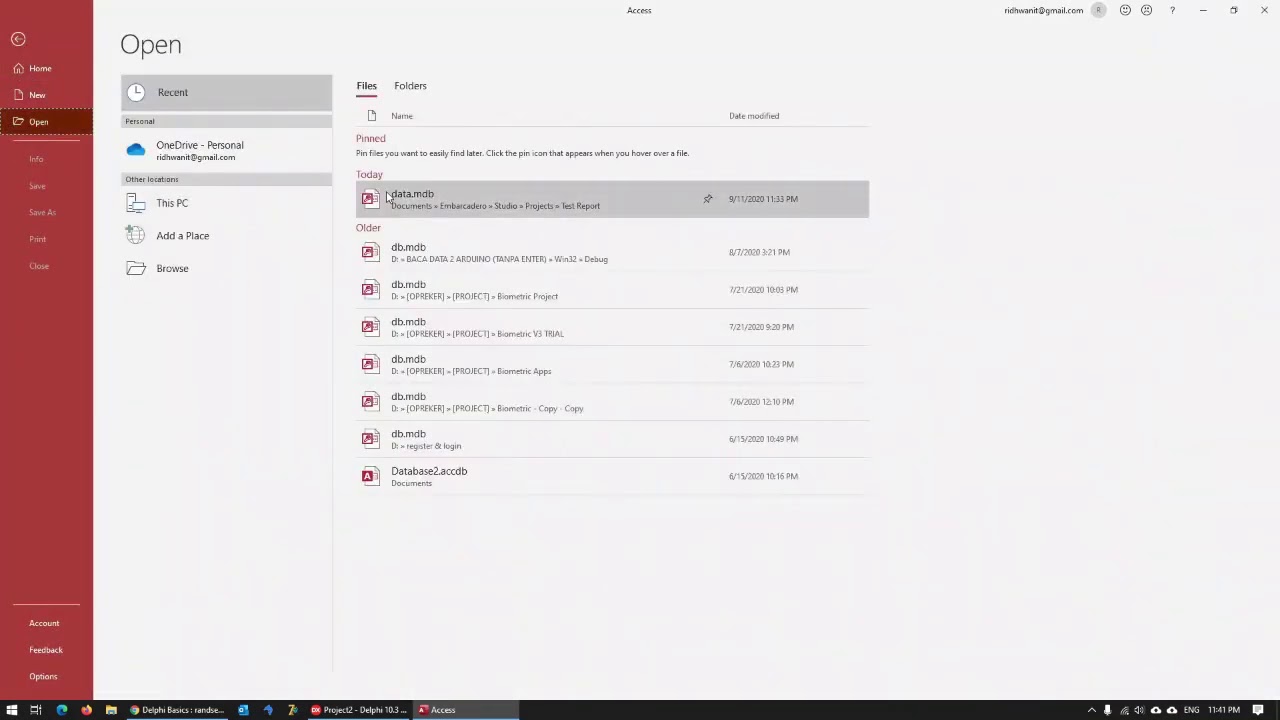 Tutorial Simpan Data Delphi di Database dan Preview Report FastReport - YouTube