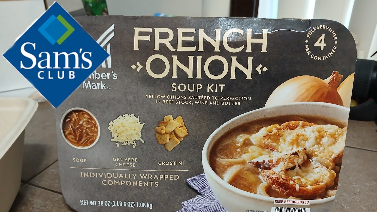 Sam's Club French Onion Soup Kit Review - YouTube