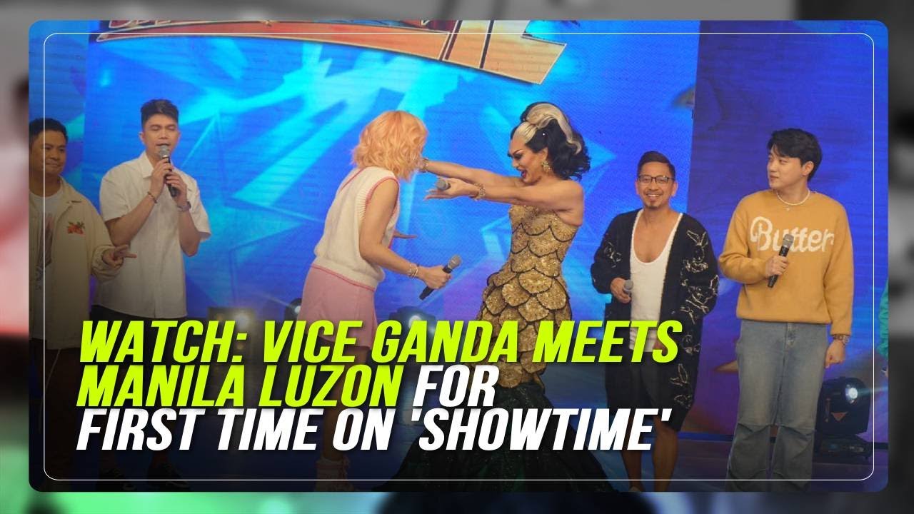 WATCH: Vice Ganda meets Manila Luzon for first time on 'Showtime' | ABS ...