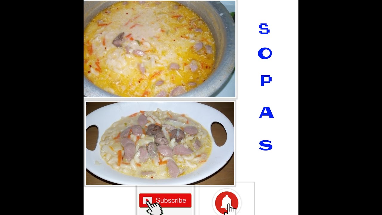 My Creamy SOPAS serving for you...(Macaroni Soup) - YouTube
