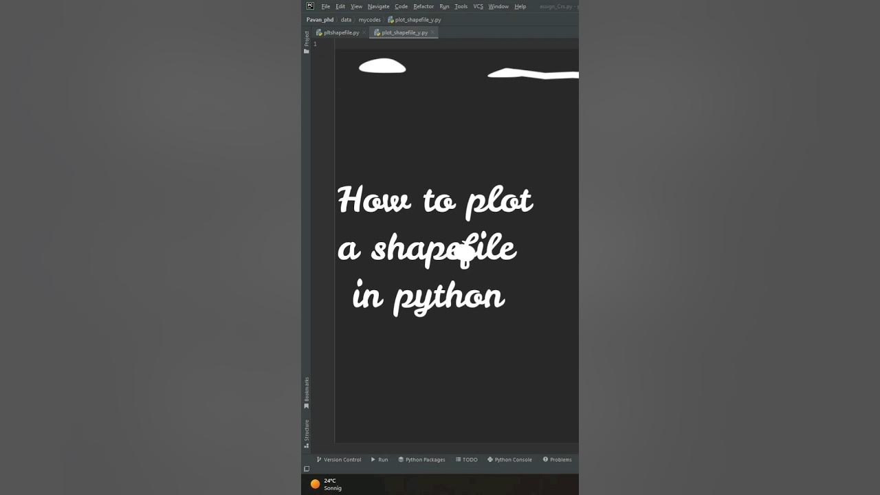 How To Plot Shapefile In Python Youtube